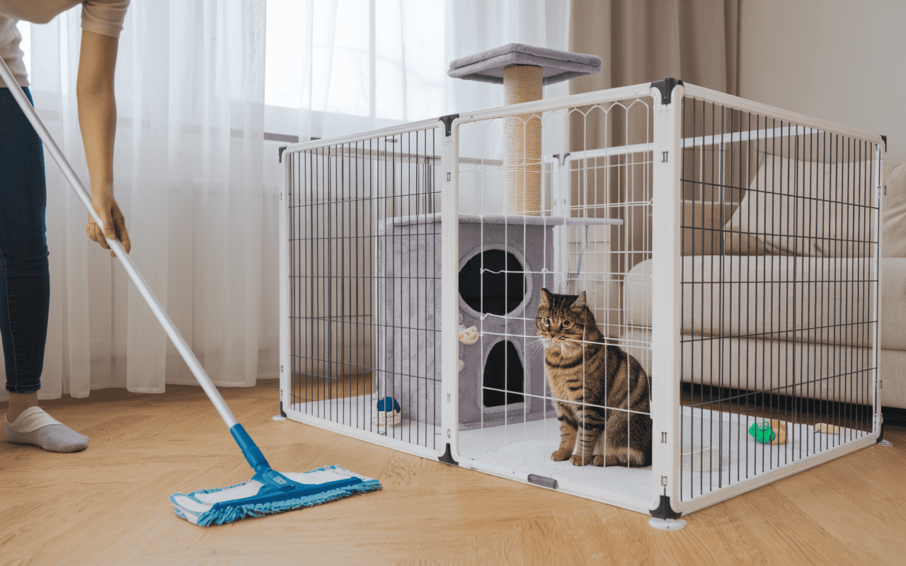 The Cat-Safe Cleaning Guide: Clean Your Home Without Harming Your Cat